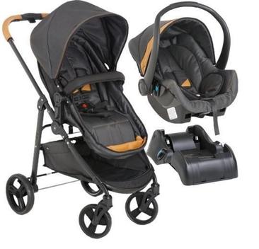 Carrinho Galzerano Extreme Caramelo Com Bebe Conforto E Base - Carrinho ...
