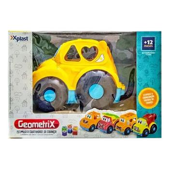 Carrinho Geometrix Mundo Mágico Amarelo - Xplast Brinquedos ...