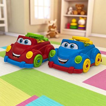 Carrinho infantil Baby Driver com Pecinhas que fazem Barulho Colorido ...