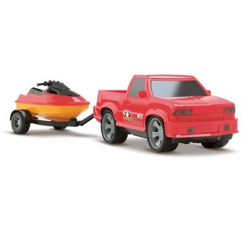Carrinho Resgate Caminhonete JET Solapa - Silmar Brinquedos - Mini ...