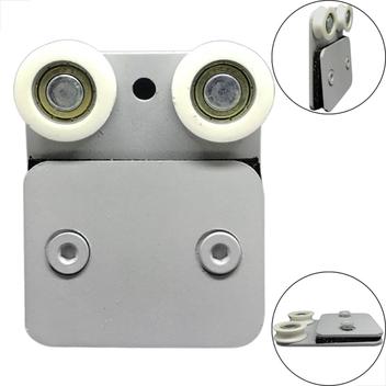 Carrinho Roldana 1126 Dupla stanley Porta De Vidro - Fosco ...