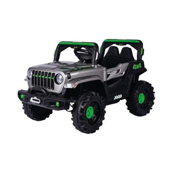 Carro Elétrico Infantil Jipe Off-Road Cinza 12V com Controle Remoto ...