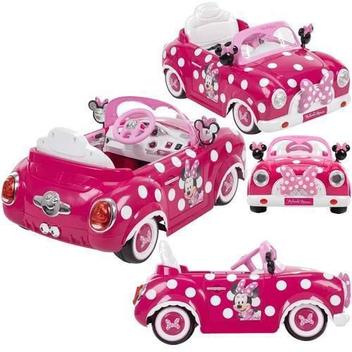 Carro Elétrico Minnie Mouse Infantil De Passeio Zippy Toys - Microfone ...