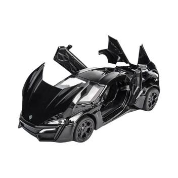 Carro Esportivo De Liga Metálica Lyken Hyper Fast, Escala 1:32 ...