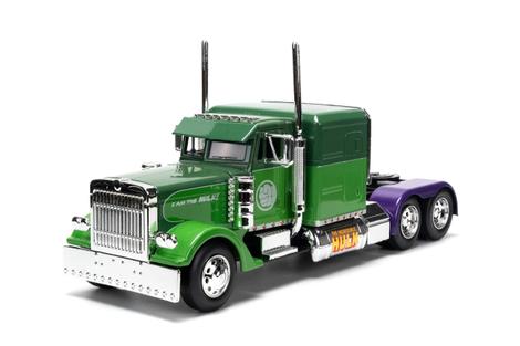 Carro Jada Toys Marvel - Caminhão Peterbilt 379 1:24 - Modelo Die-Cast ...
