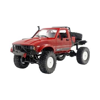 Carro RC WPL C14 Escala 1:16 2.4G 2CH 4WD Mini Caminhão Off-road Chassi De Metal Pneus TPR 15km ...