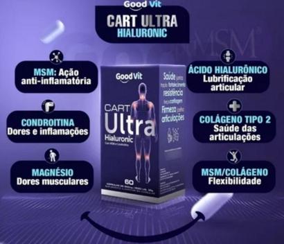 Cart Ultra Hialuronic - 60 Cápsulas - Good Vit - Nutricosméticos ...