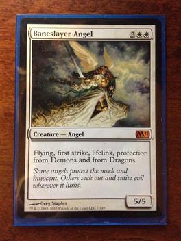 Carta Colecionável Magic: The Gathering - Baneslayer Angel (M11 ...