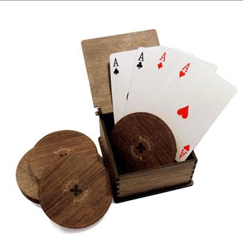 Carta Fácil Suporte Segurador Ajustavel De Baralho E Cartas Com 4 Un ...