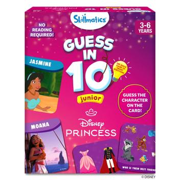 Cartão colecionável do jogo de adivinhação Skillmatics Disney Princess ...