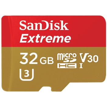 Cartão de memoria 32gb micro sdhc extreme 4k sandisk c/ adaptador ...