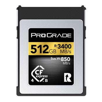 Cartão de Memória CFexpress 4.0 Tipo B ProGrade Digital - 512GB ...