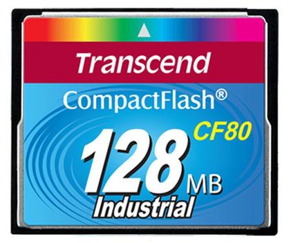 Cartão de memória CompactFlash Transcend 128MB 80x Industrial ...