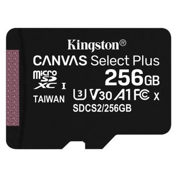 Cartao de Memoria Micro SD Kingston Canvas Select Plus Micro SDXC 256GB 100 MB/s - SDCS2/256GB ...