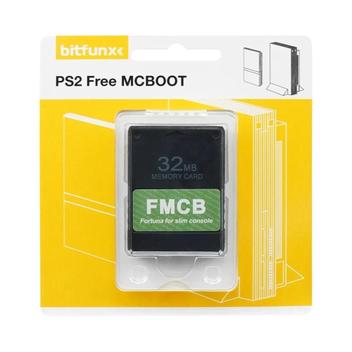 Cartão De Memória PS2 Slim Bitfunx Fortuna FMCB McBoot Grátis Para ...