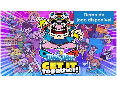Cartão Presente Digital Nintendo R:do99,00 WarioWare Get It Together ...
