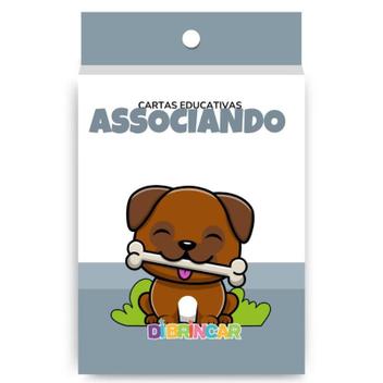Cartas Educativas Associando - Dibrincar - Deck de Cartas - Magazine Luiza