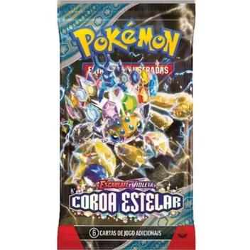 Cartas Pokémon 24 Cartas Sem Repetição Escarlate Violeta Coroa Estelar ...