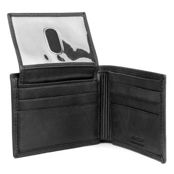 Carteira Buxton Hunt Credit Card Billfold Black Leather - BUXTON EST ...