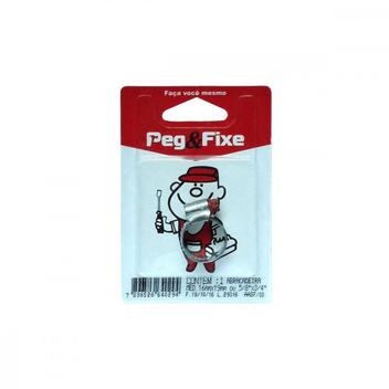 Cartela Abracadeira Rosca Sem Fim 5/8 X 3/4'' Peg&Fixe Com 1 Peca Aasf ...