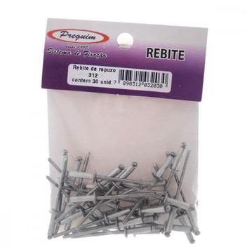 Cartela Rebite Preguim Aluminio Repuxo 312 Com 30 Pecas 2030 - Rebite ...