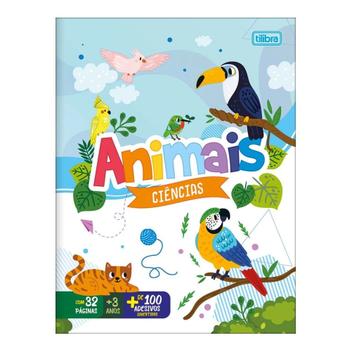 Cartilha de Atividades Tilibra Ciências Animais 16 Folhas - Brinquedos ...