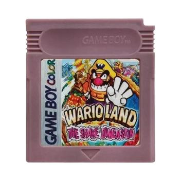 Cartucho De Jogo GBC De 16 Bits Console Wario Land Donkey Kong Yoshi ...
