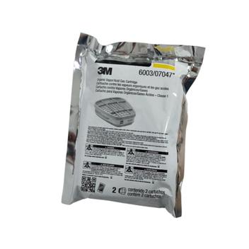 Cartucho p/ Vapores Orgânicos e Gases Ácidos 2 uni 6003 3M - Material ...