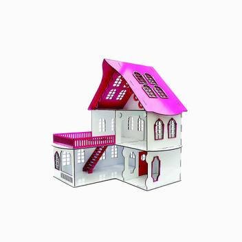 Casa De Bonecas Para Lol Polly Modelo Cindy Sonhos - Darama - Casinha ...