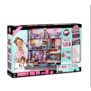 Casa do Lol - Playset E Boneca Lol Surprise Omg House - Candide 8968 ...
