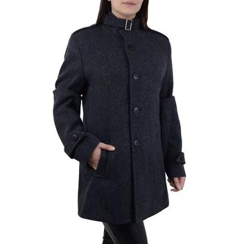 Casaco Feminino Peleteria Cordeiro Caban Slim Grafite - 3050 - Casaco ...