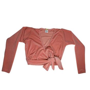 Casaquinho Ballet Infantil - Blush Rosa Pêssego - Banho Maria - Jaqueta ...