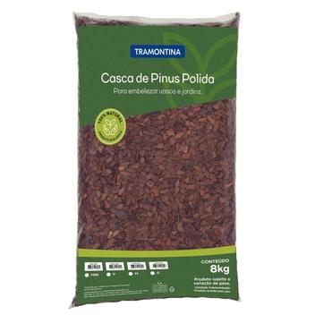 Casca de Pinus Polida Tramontina Decoração Tamanho Mini 8kg - Casca ...