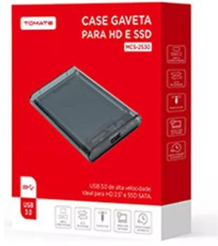 Case gaveta para hd e ssd tomate mcs-2530 - Armazenamento - Magazine Luiza