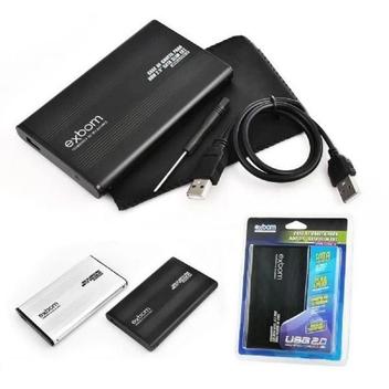 Case Hd Externo Notebook Sata 2.5 Usb 2.0 Alumínio - MixStarFive - HD Externo - Magazine Luiza
