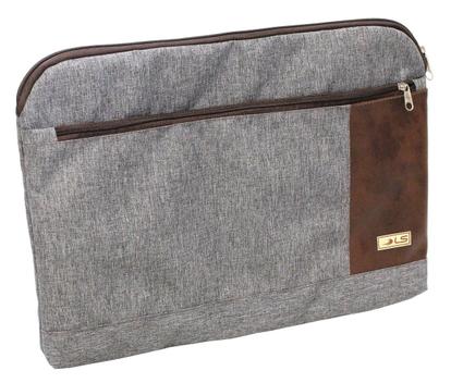 Case LS Bolsas para Notebook 15.6" Cinza Mescla e Marrom 2 divisões ...