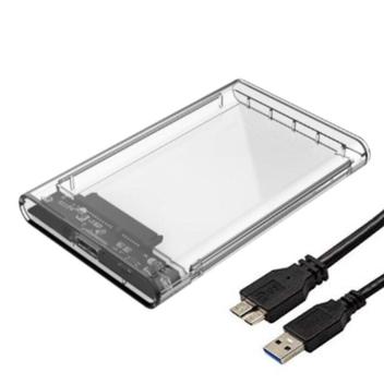 Case Para Hd Externo Usb 3.0 Ssd Notebook Sata Transparente cs07 - NBC ...