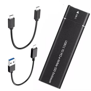 Case Para Ssd M.2 Sata e Nvme 2230 2260 2280 Usb C Usb 3.0 - F3 ...