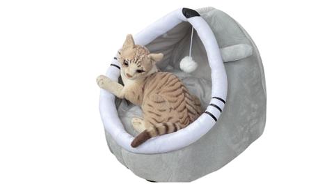 Casinha Pet Toca Ninho Gato Cachorro Barraca Poliéster - Dohrnii ...