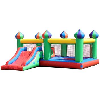 Castelinho Inflável 3x1 Tobogã, Pula Pula e Piscina c/ Motor ...