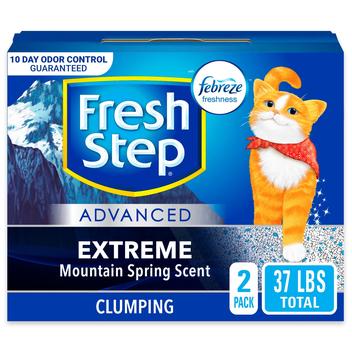 Cat Litter Fresh Step Advanced Extreme Clumping 16,78 kg - Outros Pets ...