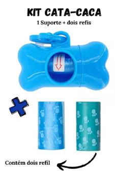 Cata Caca Coco C/ Refil Sacos Pet Cães E Gatos - Kabum Pet - Coletor de ...