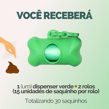 Cata Caca Saquinho Saco Pet Refil Higiênico Para Cães Gatos Passeio ...