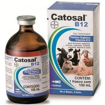 Catosal B12 100mL - Bayer - Farmácia Pet - Magazine Luiza