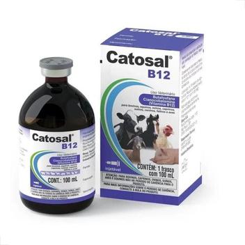 Catosal B12 Inj. Elanco - 100ml - Vitaminas e Suplementos para Pet ...