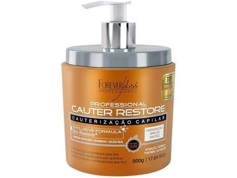 Cauterização Capilar Forever Liss Professional - Cauter Restore 500g ...
