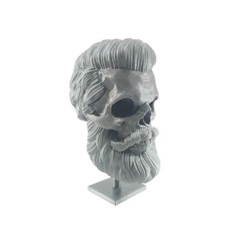 Caveira Barber Shop Barbearia Decoração 3D - Generico - Escultura ...