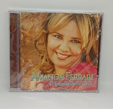 Cd amanda ferrari o espetáculo de deus novo e lacrado - PRAISE RECORDS ...