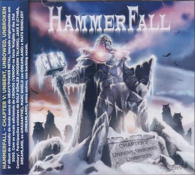 Cd HammerFall Chapter V Unbent, Unbowed, Unbroken Acrilico - Shinigami ...