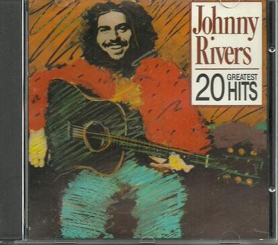 Cd johnny rivers - 20 greatest hits - MARTIN - Coletânea de Músicas ...